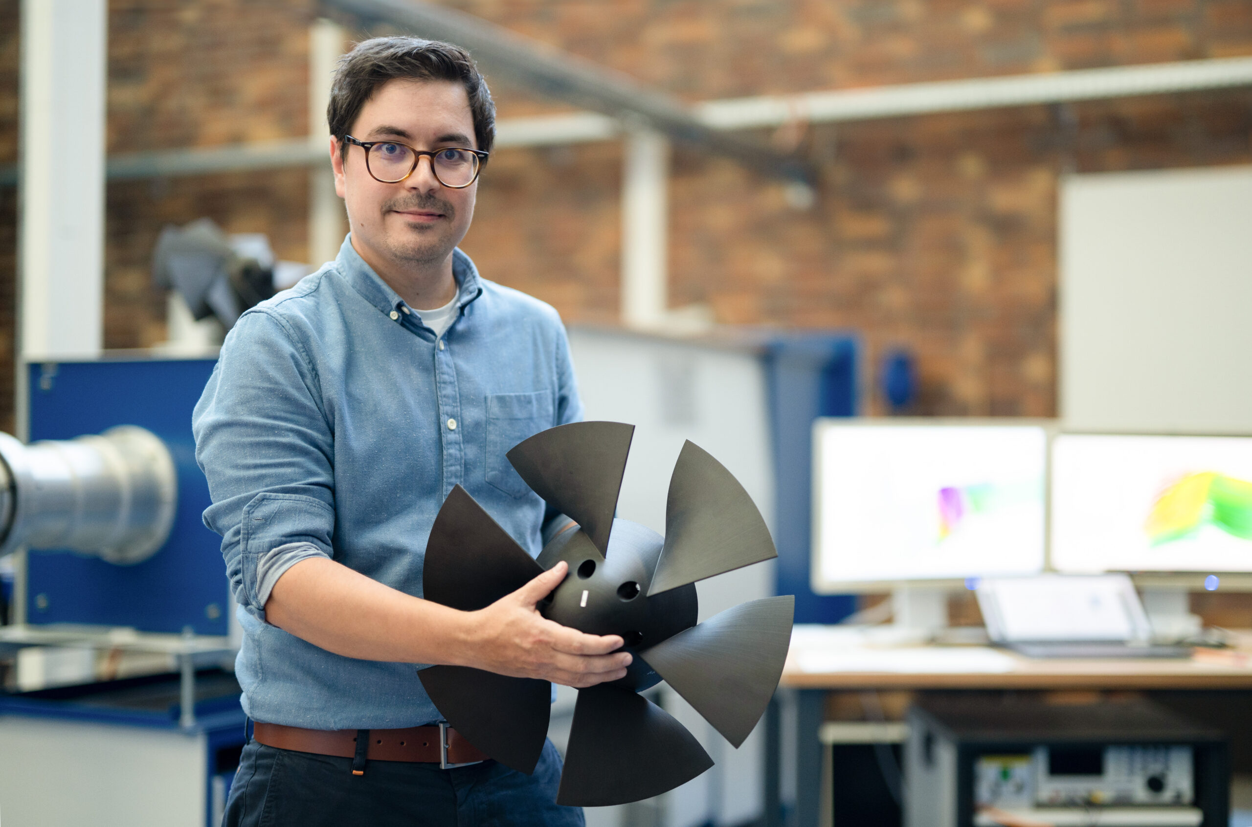Energy efficient fans in search of the optimum air flow Hochschule Coburg